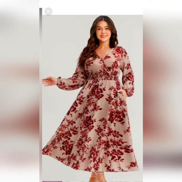 BloomChic | Dresses | Bloomchic Plus Size Long Sleeve Dress | Poshmark